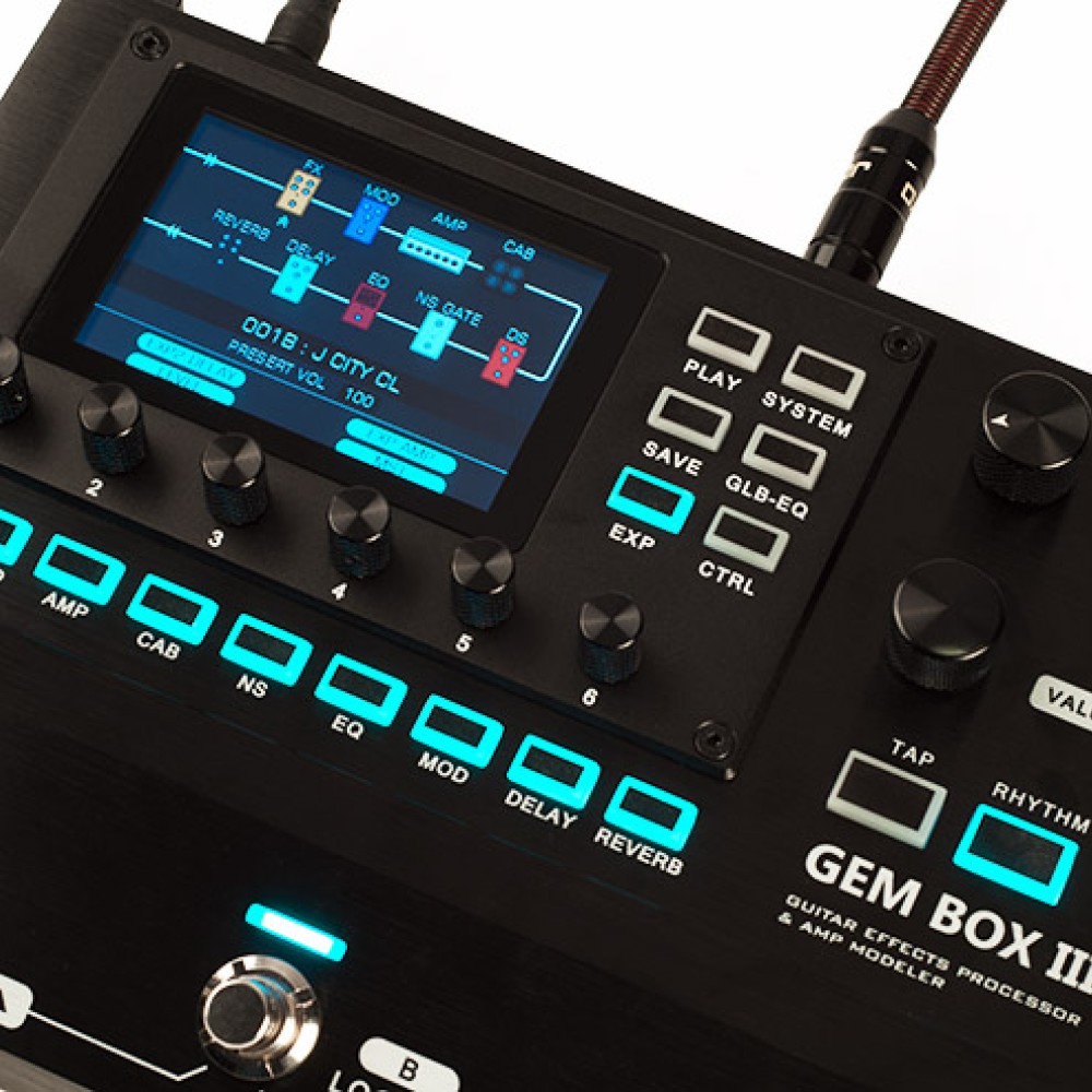 Multi Guitar Effects : JOYO Gem Box Iii 3 Guitar Effect Processor ...