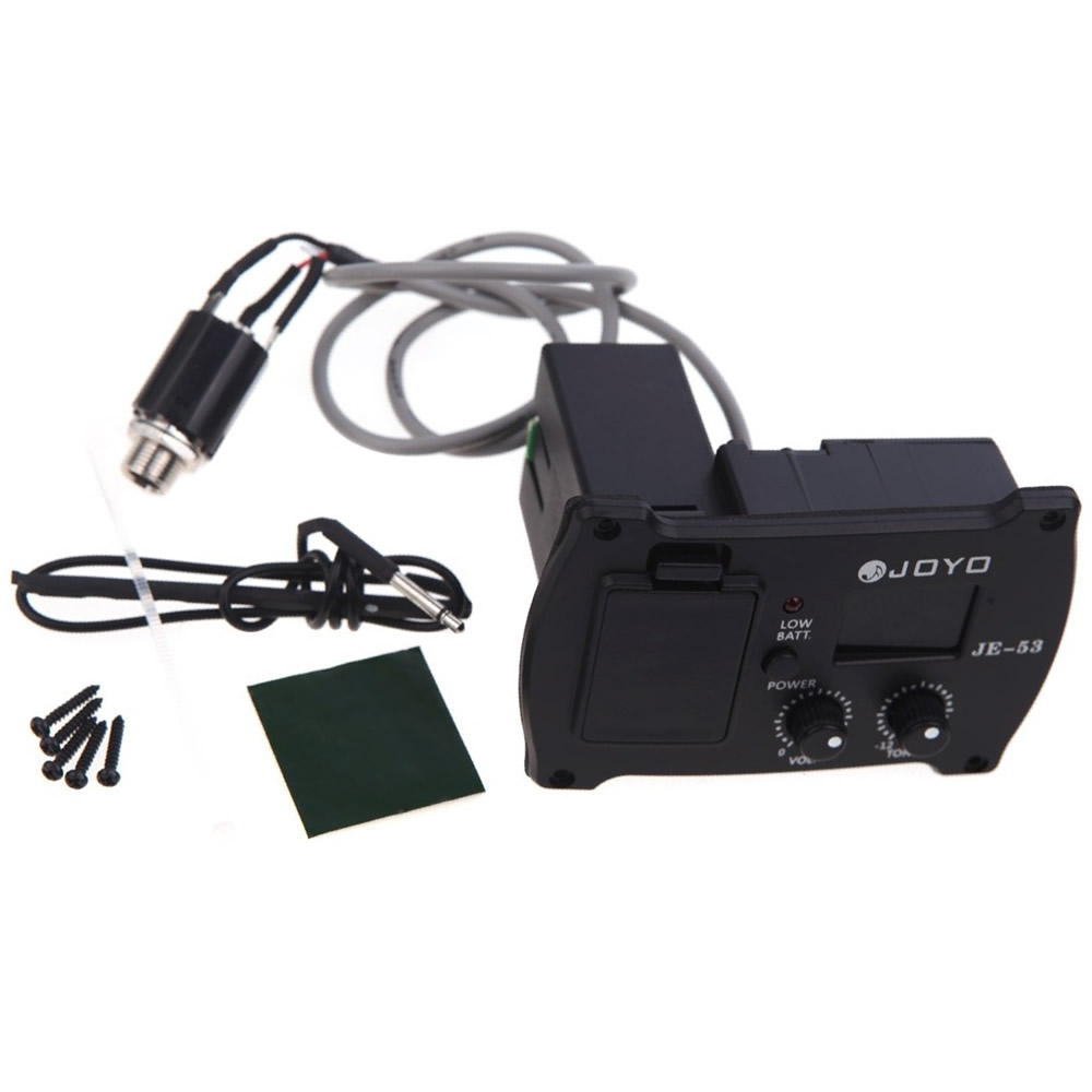 EQ & Preamp Pickup Kits : JOYO Je-53 Guitar Preamp Pickup ...