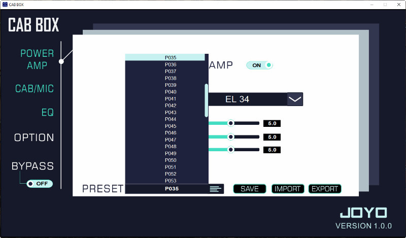 JOYO Cab Box IR Loader Software Download